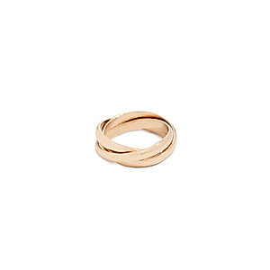SHASHI Women's Vera Ring, Yellow Gold, 6