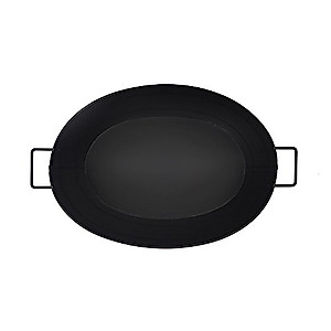 Achla Designs Black Oval Galvanized Steel Tub