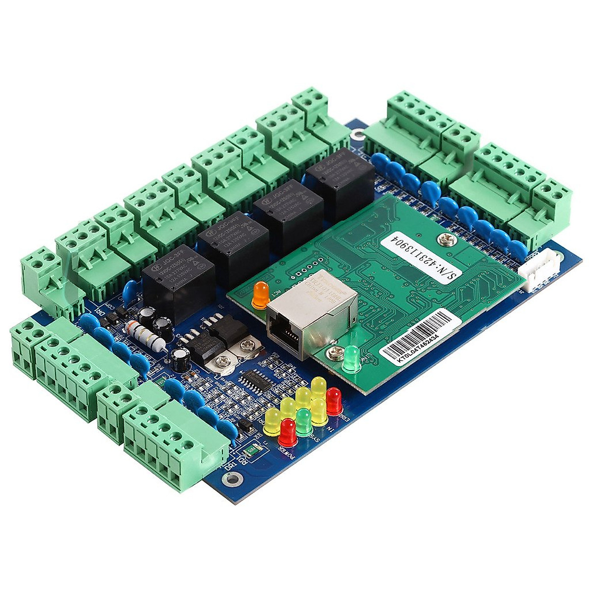 UHPPOTE Professional Wiegand 26-40 Bit TCP IP Network Access Control Board with Software For 4 Door 4 Reader