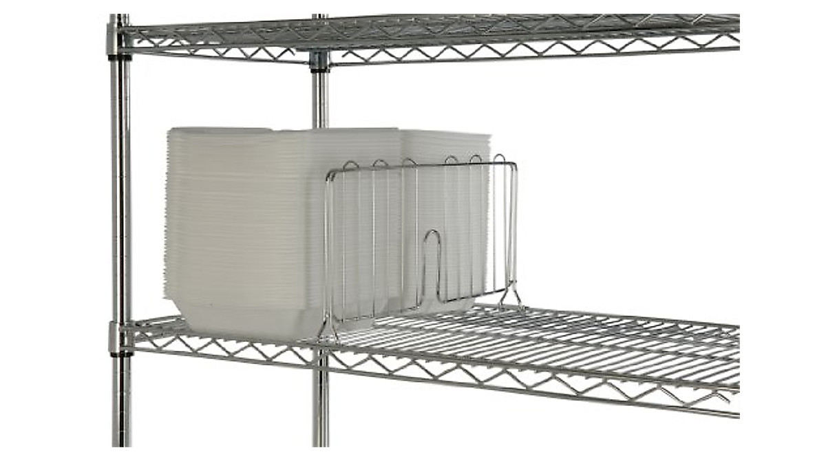 Omega Precision Wire Shelving Divider - Organize with Ease