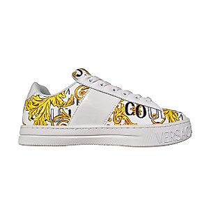 VERSACE JEANS COUTURE Women Court 88 Sneakers White 6.5 US