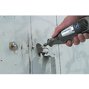 Dremel 100-N/7 Single Speed Mini Rotary Tool Kit with 7 Accessories- Hobby Drill, Small Pen Sander, Garden Tool Sharpener, Craft & Jewelry Drill, Black