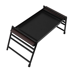 Camping BBQ Plate Set, Portable Foldable Lifting Barbecue Grill Set with Storage Bag for Travel