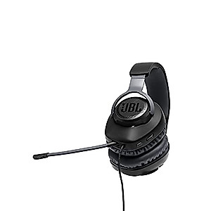 JBL Quantum 100 - Wired Over-Ear Gaming Headphones - Black