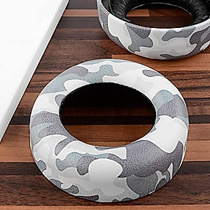 Geekria QuickFit Replacement Ear Pads for Sony Playstation 5 Pulse 3D PS5 Wireless Headphones Ear Cushions, Headset Earpads, Ear Cups Repair Parts (Camo)