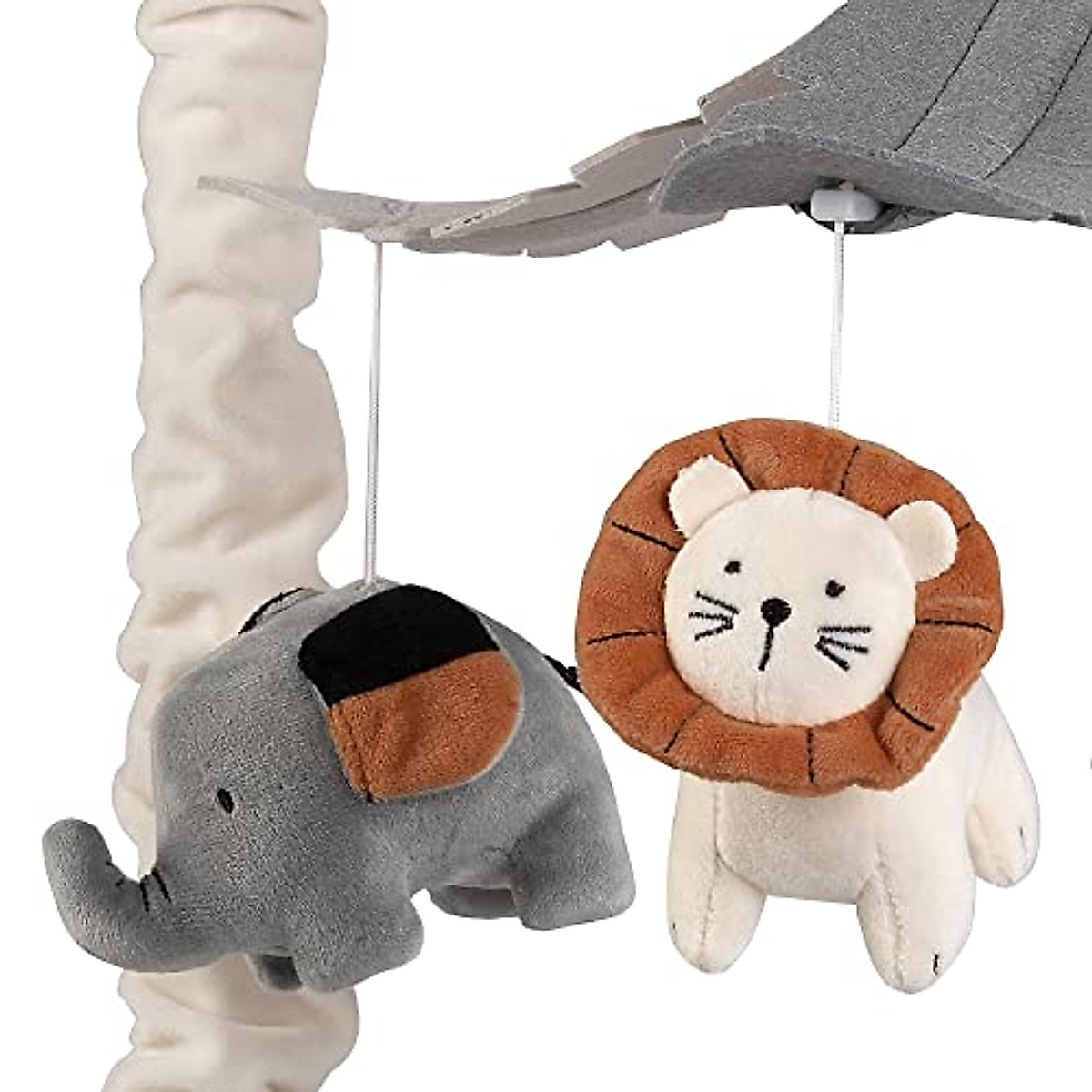 Lambs & Ivy Jungle Musical Baby Crib Mobile 718018 Multicolor