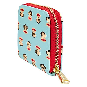 Loungefly Paul Frank Julius Head Faux Leather Zip Wallet