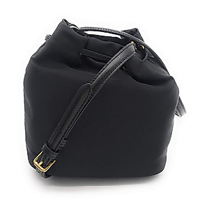 LAUREN Ralph Lauren Dryden Drawstring Soft Nylon Debby II Mini Black One Size