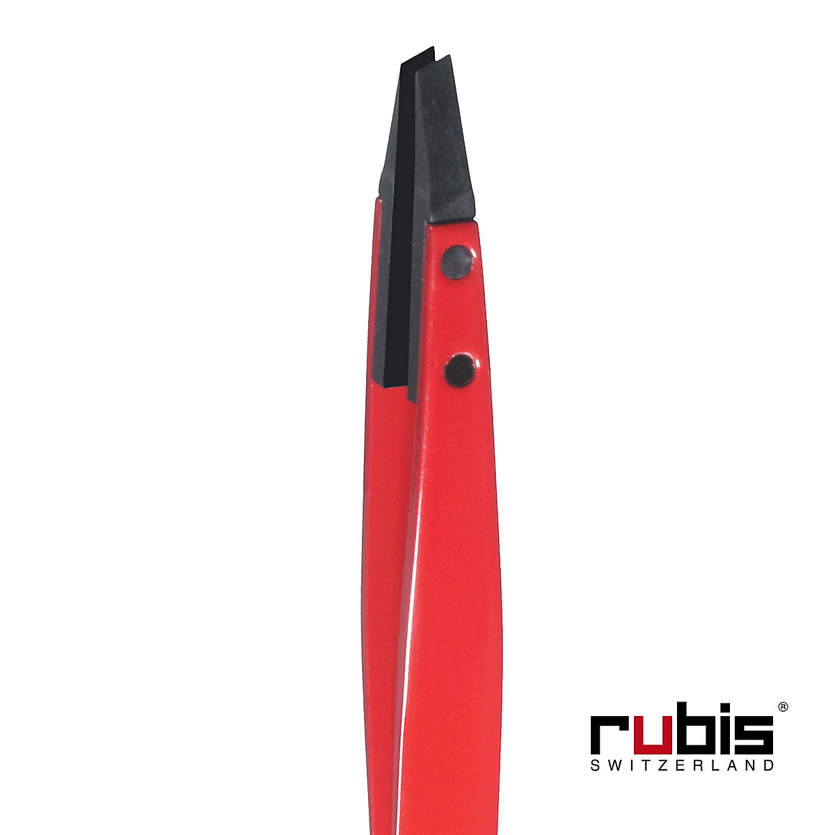 Rubis Classic Techno Swiss Cross Tweezers, Epoxy Coated Stainless Steel for Precise Eyebrows and Hair Removal 1KS101,Rubis Switzerland Swiss Made World Renowned Precision