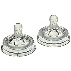 Philips AVENT Natural Baby Bottle Medium Flow Nipple 3M+, One Size, 2 Count