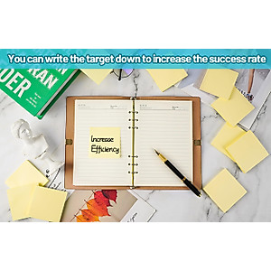 (16 Pack) Sticky Notes 3x3 in Canary Yellow, Clean Removal, Recyclable, Self-Stick Pads, Easy to Post for Home, Office, Notebook