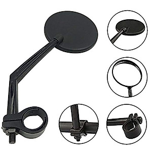 2 PCS Bike Mirror,Bike Mirror 360° Rotatable,Bike Rear Mirror for Adult Bikes Retro Bicycle Accessories,Bike Mirrors for Mtb/Kids/Ebike