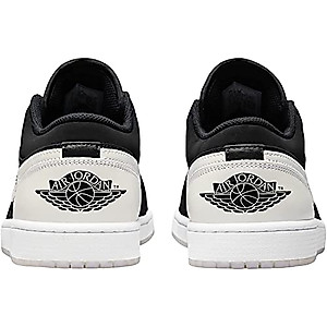 Nike Men's Air Jordan 1 Low Shoes, Black/Multi-color/White/Black, 10