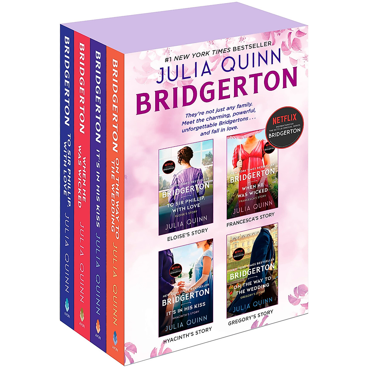 Bridgerton Boxed Set 5-8: To Sir Phillip, With Love / When He Was Wicked / It's in His Kiss / On the Way to the Wedding