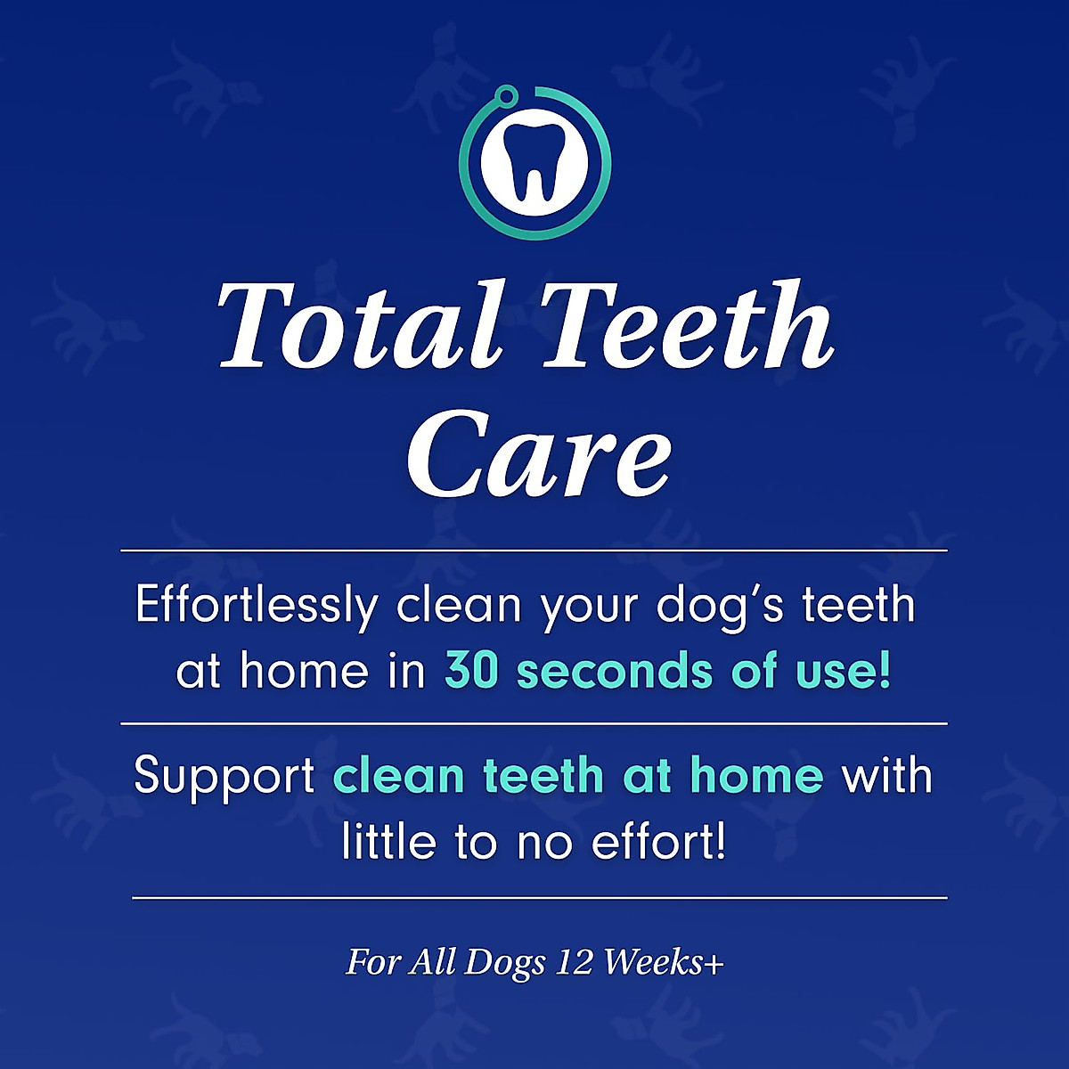 PetLab Co. – Total Teeth Care Bundle: Dental Powder for an Effortless Deep Clean in 1 Scoop for Large Dogs & Dental Chews - Target Dirt & Tartar Build-Up - Easy to Use