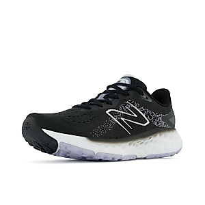 New Balance Women's Fresh Foam EVOZ V2 Running Shoe, Natural Indigo/Light Arctic Grey/Silver Metallic, 9