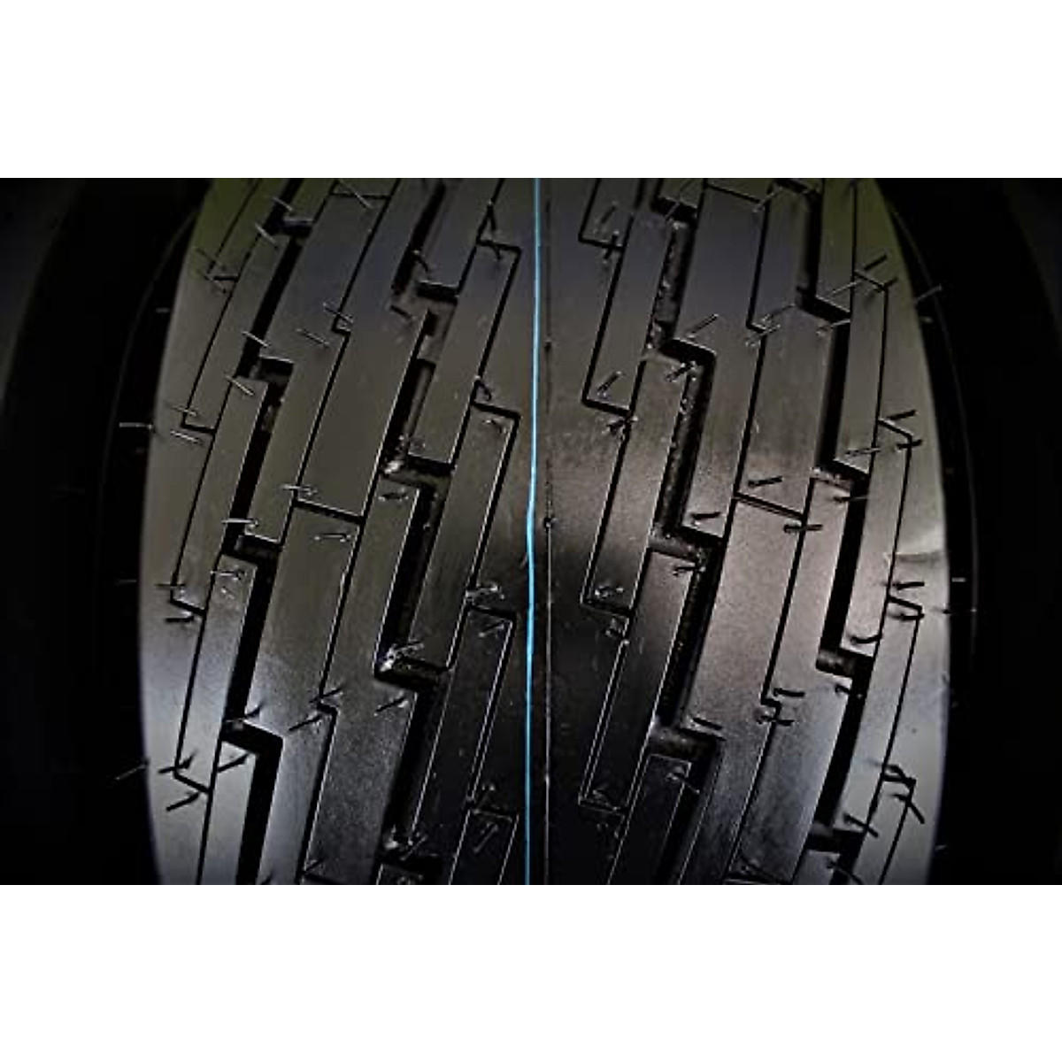 Antego Tire & Wheel 18x8.50-8 Tires on 8x7 Beige/Tan Wheel Assemblies for Golf Carts and Lawn Mowers (Set of 4)