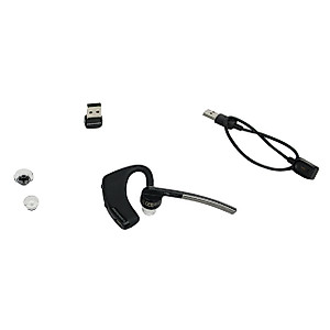 Plantronics Voyager Legend UC Bluetooth Headset With Mini USB Adapter For Mobile and Computer (Renewed)