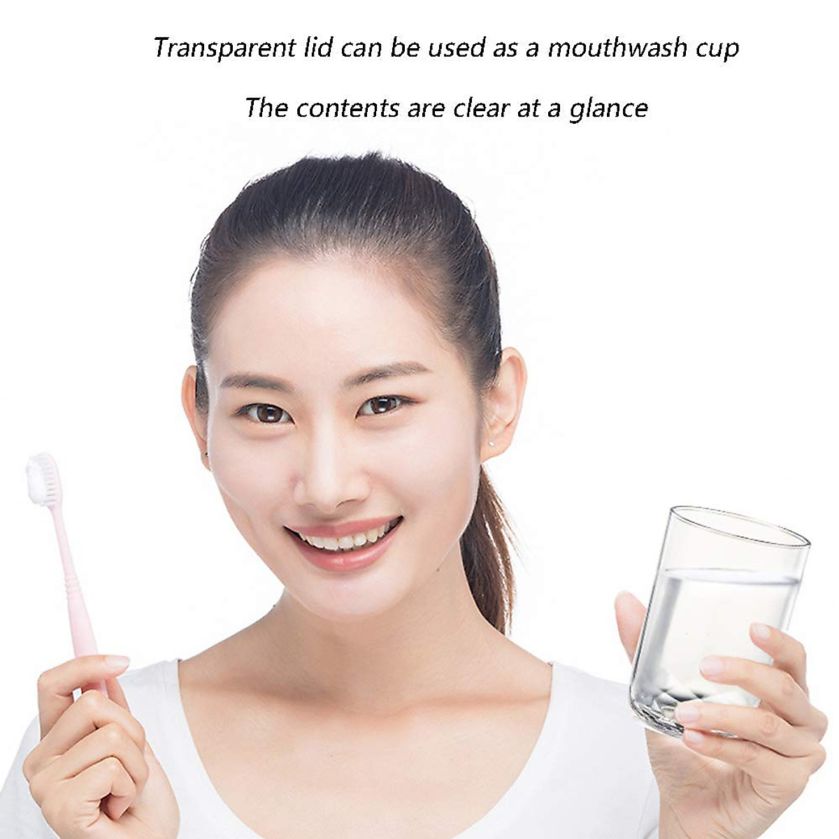 Household items Business Trip wash Cup, Multi-Function Portable Tooth Brushing Cup, 8-in-1 Creative Simple Plastic Cup, Multi-Function Toothbrush Set, Suitable for Travel and Outdoor