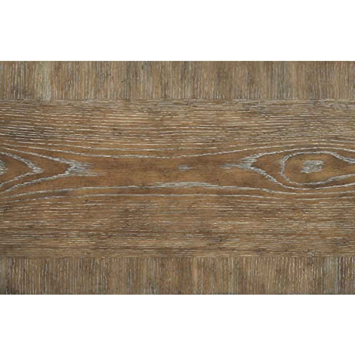 Signature Design by Ashley Realyn French Country Dining Extension Table, Seats up to 8, Chipped White