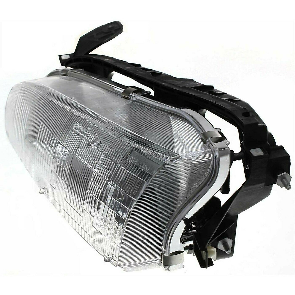 ZONEEAKO 2pcs Headlight Halogen Bulb Left Right Side Clear Lens Headlamp with Bulb for Geo for Prizm Base/LSI 93-97 (2) Headlights 94852389 10818620