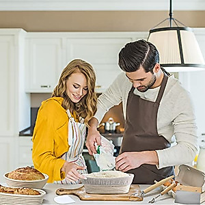 Banneton Bread Proofing Basket Set With Sourdough Bread Baking Supplies, Bread Making Kit Include 9''Round 10'' Oval & Baguette Cane Sourdough Proofing Basket With Dough Whisk Scrapers +Bread Lame…