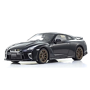 GT-R Premium Edition T-Spec RHD (Right Hand Drive) Midnight Purple Metallic 1/18 Model Car by Kyosho KSR 18057 MP