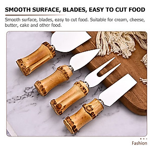 Hemoton 1 Set Cheese Set Cheese Fork Kitchen Cheese Cutter Multi-Function Cheese Tool Cheese Accessory Household Cheese Cutter Kitchen Cheese Tool Cheese Spatula Small Cheese Tool