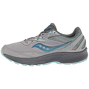 Saucony Women's Cohesion TR15 Running Shoe, Alloy/Topaz, 9