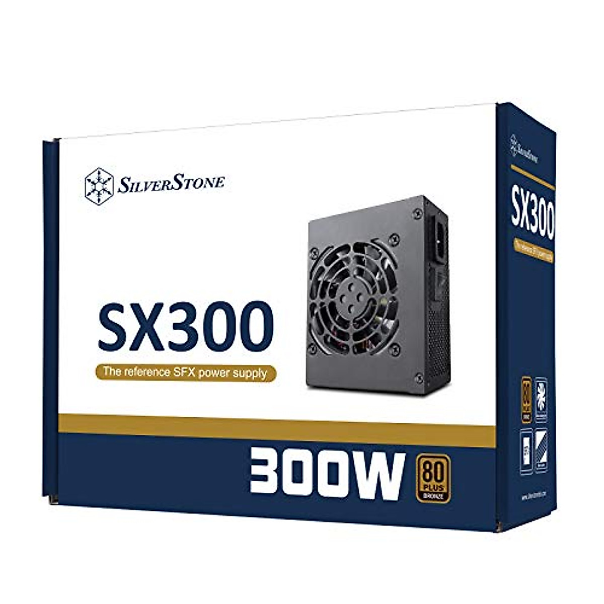 Silverstone SX300-B 80 Plus Bronze 300W SFX Power Supply, SST-SX300-B