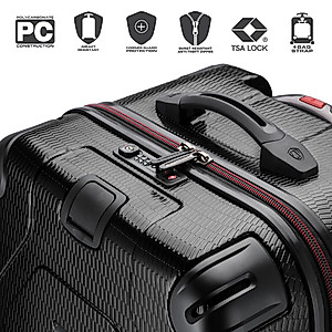 Traveler's Choice Maxporter II 30" Hardside Spinner Trunk Luggage, Dark Green