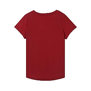 HONG HUI Women's Capri Pajama Sets Plus Size Sleepwear Top with Capri Pants 2 Piece Sleep Set