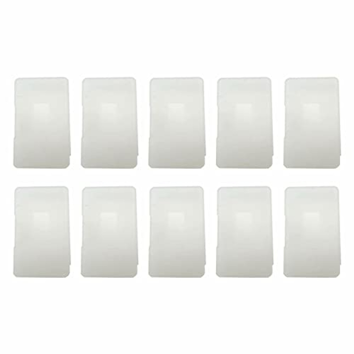 Clear Plastic Cartridge Cases for Nintendo Game Boy Advance GBA games dust covers pack of 10