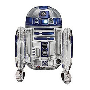 Anagram Star Wars Deluxe Happy Birthday Balloons Decoration Supplies Chewbaca R2D2 Chewy