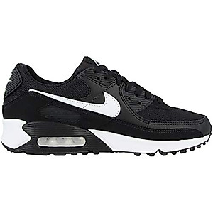 Nike Womens WMNS Air Max 90 CQ2560 001 Black/White - Size 7W