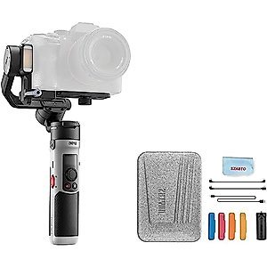 Zhiyun Crane M2S Camera Gimbal Stabilizer Handheld 3-Axis Video Stabilizer for Lightweight Mirrorless Cameras (Standard Version)