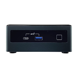 Intel PC NUC NUC10i7FNHN Mini PC/HTPC - 10th Gen Intel 6-Core i7-10710U up to 4.70 GHz CPU, 32GB DDR4 RAM, 512GB SSD, Wi-Fi + Bluetooth, Intel UHD Graphics, 4K Support, Windows 10 Pro