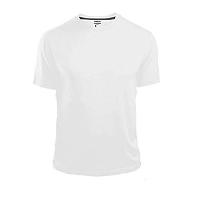 GAP Men's Crew Neck Cotton T Shirt Everyday Quotidien Solid Color (White, Large)