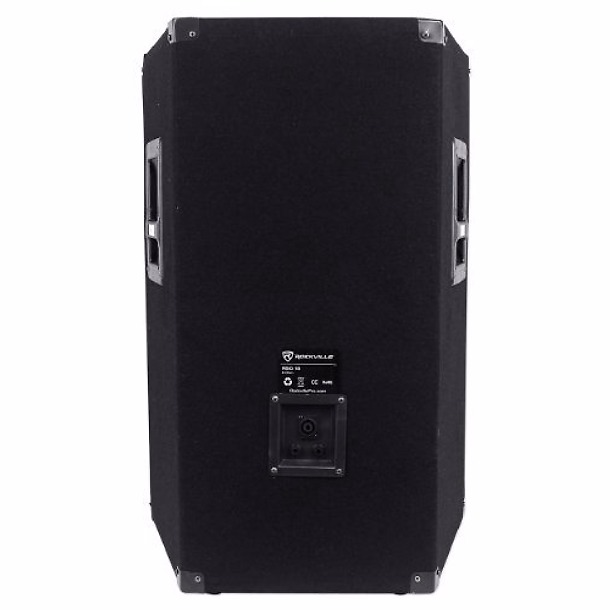 (2) Rockville RSG15 15 3-Way 1500 Watt 8-Ohm Passive DJ/Pro Audio PA Speaker Black