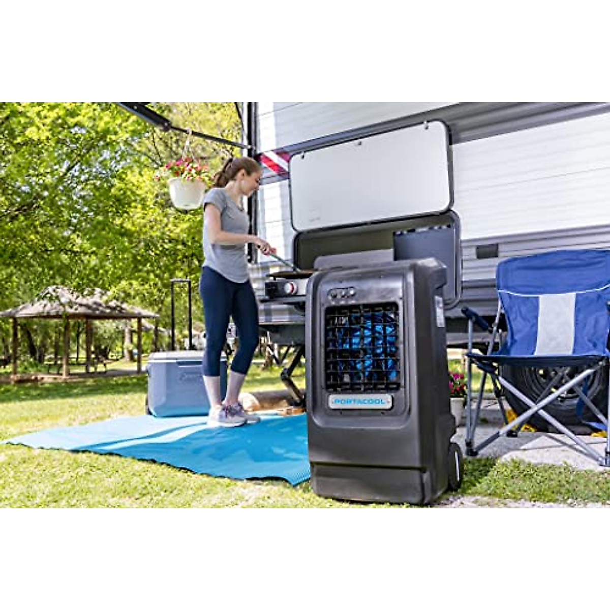 Portacool PAC5101A1 510 Portable Evaporative Cooler for Patios, Decks, Pet Spaces, and More