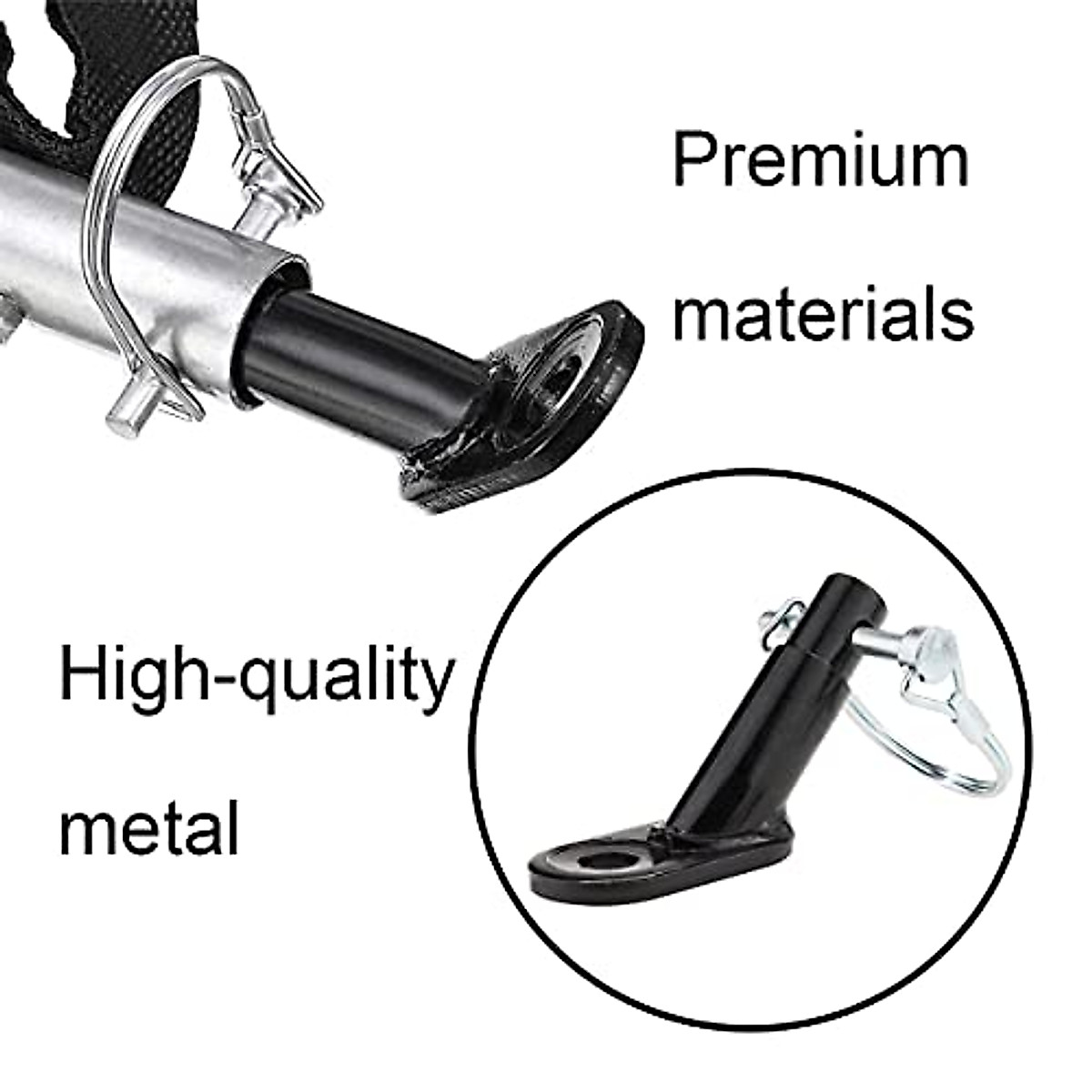 Bike Trailer Coupler for Kids Bike Trailer Hitch Adapter Attachment Cycling Coupler Accessories for Child Pet Cargo Instep Bike