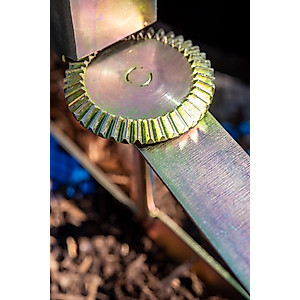 Gardener's Supply Company Rotary Compost Soil Sifter | Easy-Turn Handle Separates Garden-Ready Compost | Made with Powder-Coated Steel - 16" Diameter x 17" Height