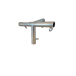 3/4” Canopy Pipe Fittings Low Peak Carport Connectors with 102 Degree Angle (Receives 3/4” Diameter Pipe) (4-Way Side)