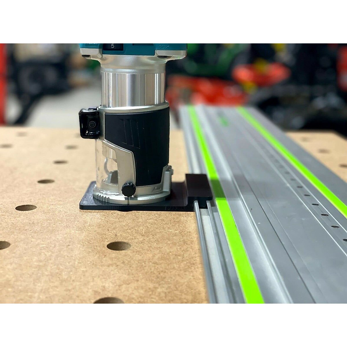 ToolCurve Guide Rail Adapter Compatible with Makita Router - Made in USA