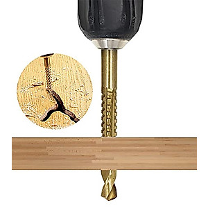 6PCS Step Drill Bits Set, HSS High Speed Steel for Stainless Steel, Metal, Wood, Plastic Drilling 4-32MM / 4-20 MM / 4-12MM / 6MM / 8MM / 3MM with Case for Woodworking, DIY Lovers…