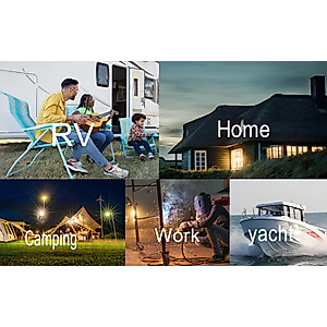 Mstge 50 Amp Generator Cord and Power Inlet Box, 25ft Generator Power Cord, 125V/250V Generator Extension Cord NEMA14-50P/SS2-50R/CS6364 Locking Connector for RV Camper and Generator to House,ETL List