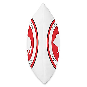 PHHC Puck Hogs Hockey Club Throw Pillow, 18x18, Multicolor