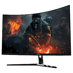 ROCKSOUL RSGM-27YMA 27" 2560x1440 QHD 165Hz Curved Gaming Monitor, Black (RSGM-27MYA)