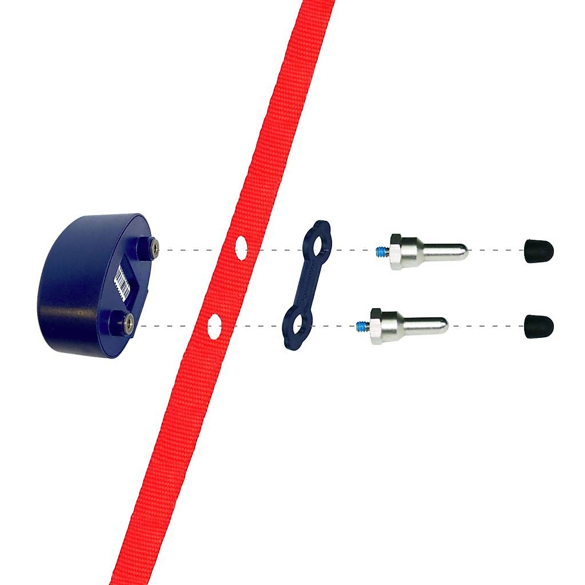 Extreme Dog Fence Active Fence Dog Collar with 8 Levels of Correction - Includes Large and Medium Set of Contacts- Small Lightweight Size - Ideal for Most Dogs