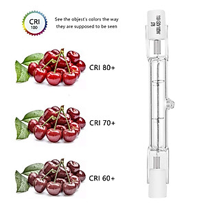 AHEVO J Type 150 Watt 78 mm Q150 T3/78mm (3.07 Inches) 120 Volt R7S Base Halogen